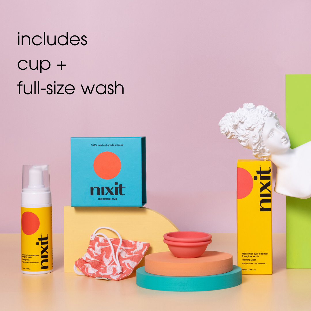 nixit Simple Bundle | Menstrual Disc and Wash